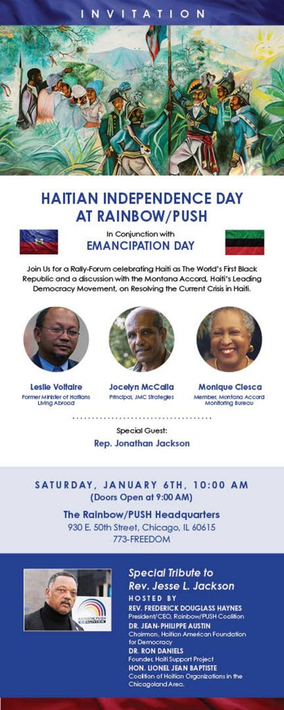 Haitian Independence Day at Rainbow/PUSH in Conjunction with ...
