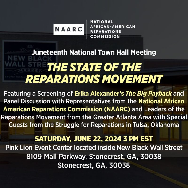 Reparations Resource Center - Institute of the Black World 21st Century